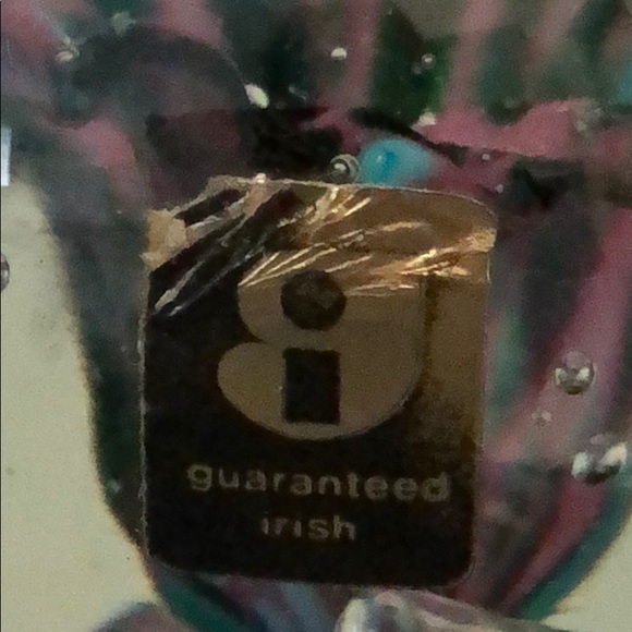 KERRY | Other | Kerry Hand Blown Irish Floral Paperweight | Poshmark